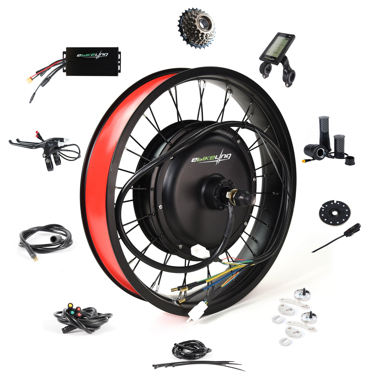 3000W Direct-Drive Ebike Conversion Kit – eBikeling