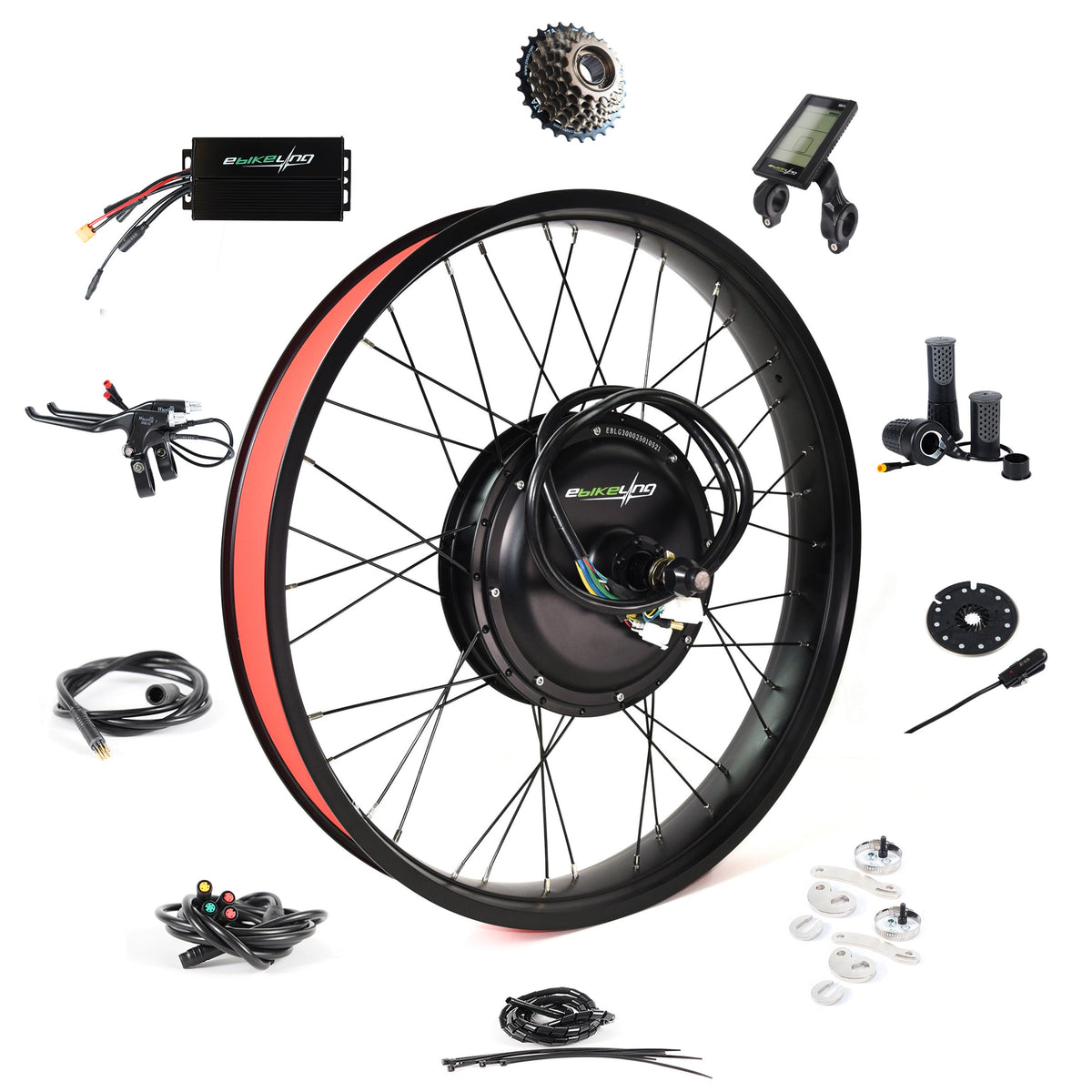 5000W Direct-Drive Ebike Conversion Kit – eBikeling